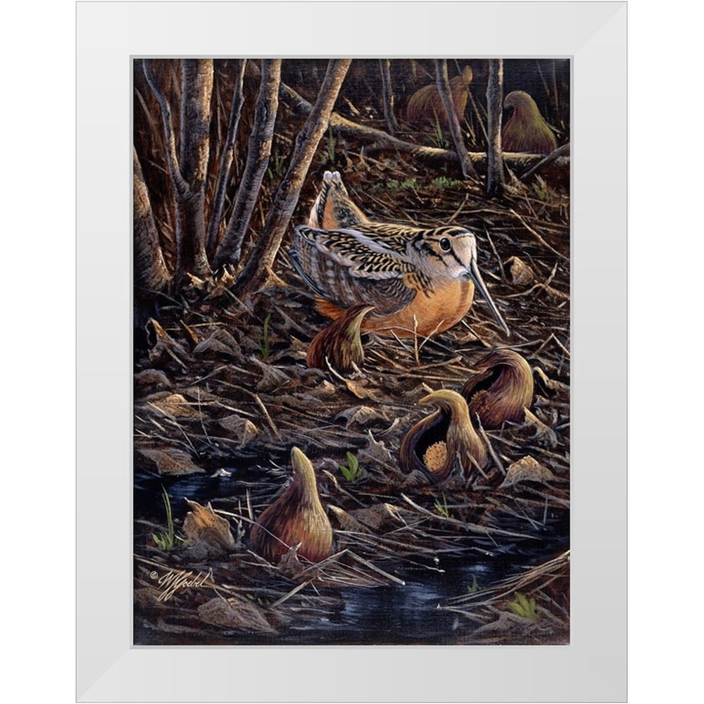 Goebel, Wilhelm 11x14 White Modern Wood Framed Museum Art Print Titled ...