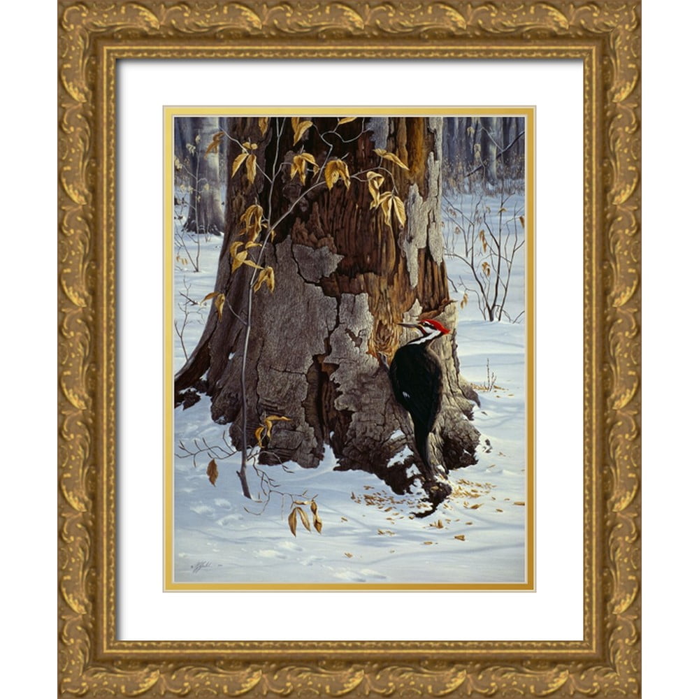 Goebel, Wilhelm 12x14 Gold Ornate Wood Framed with Double Matting ...