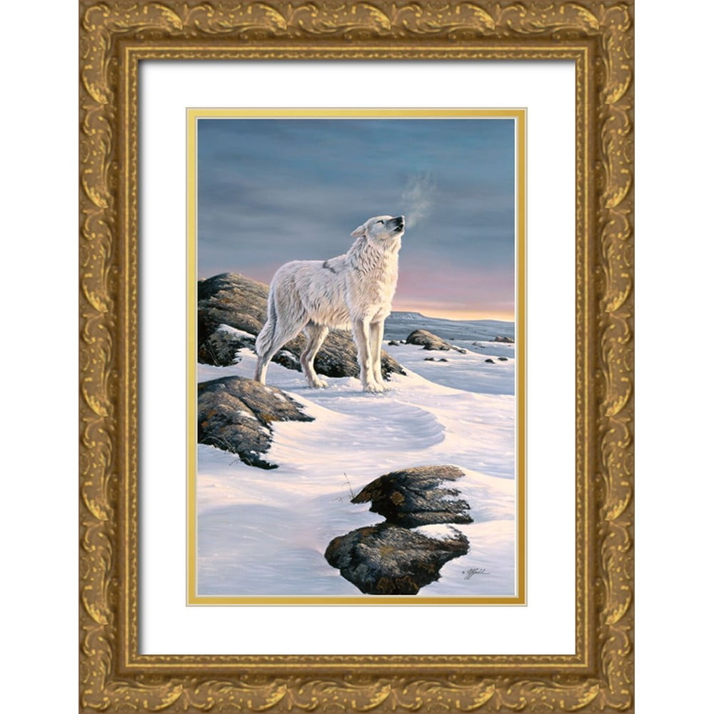 Goebel, Wilhelm 13x18 Gold Ornate Wood Framed with Double Matting ...