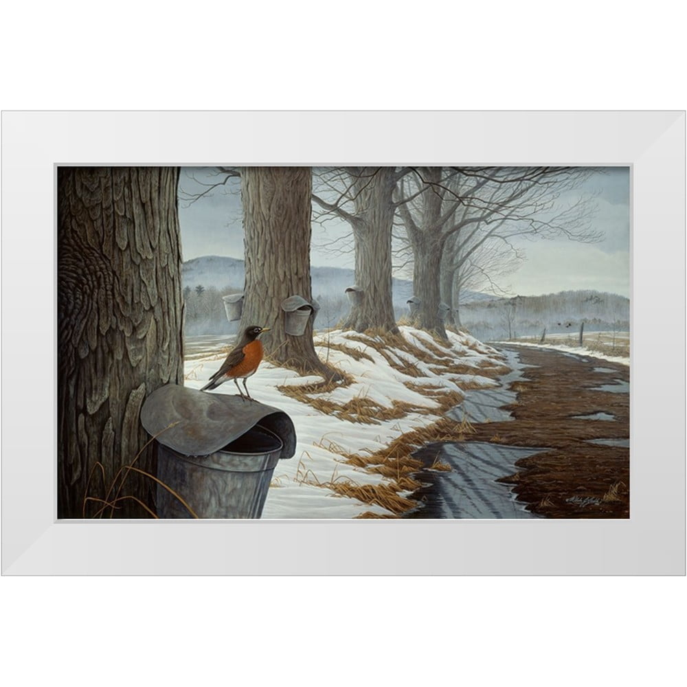 Goebel, Wilhelm 14x10 White Modern Wood Framed Museum Art Print Titled ...