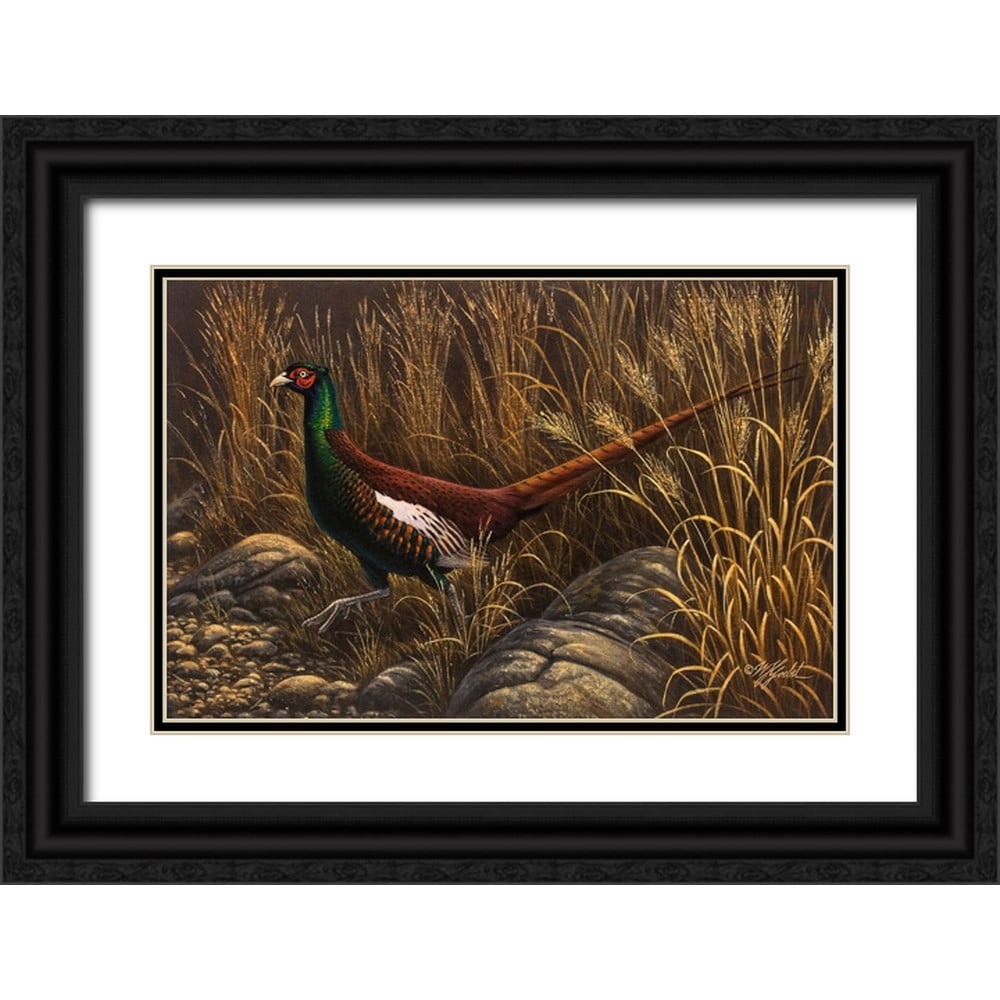 Goebel, Wilhelm 14x11 Black Ornate Wood Framed with Double Matting ...