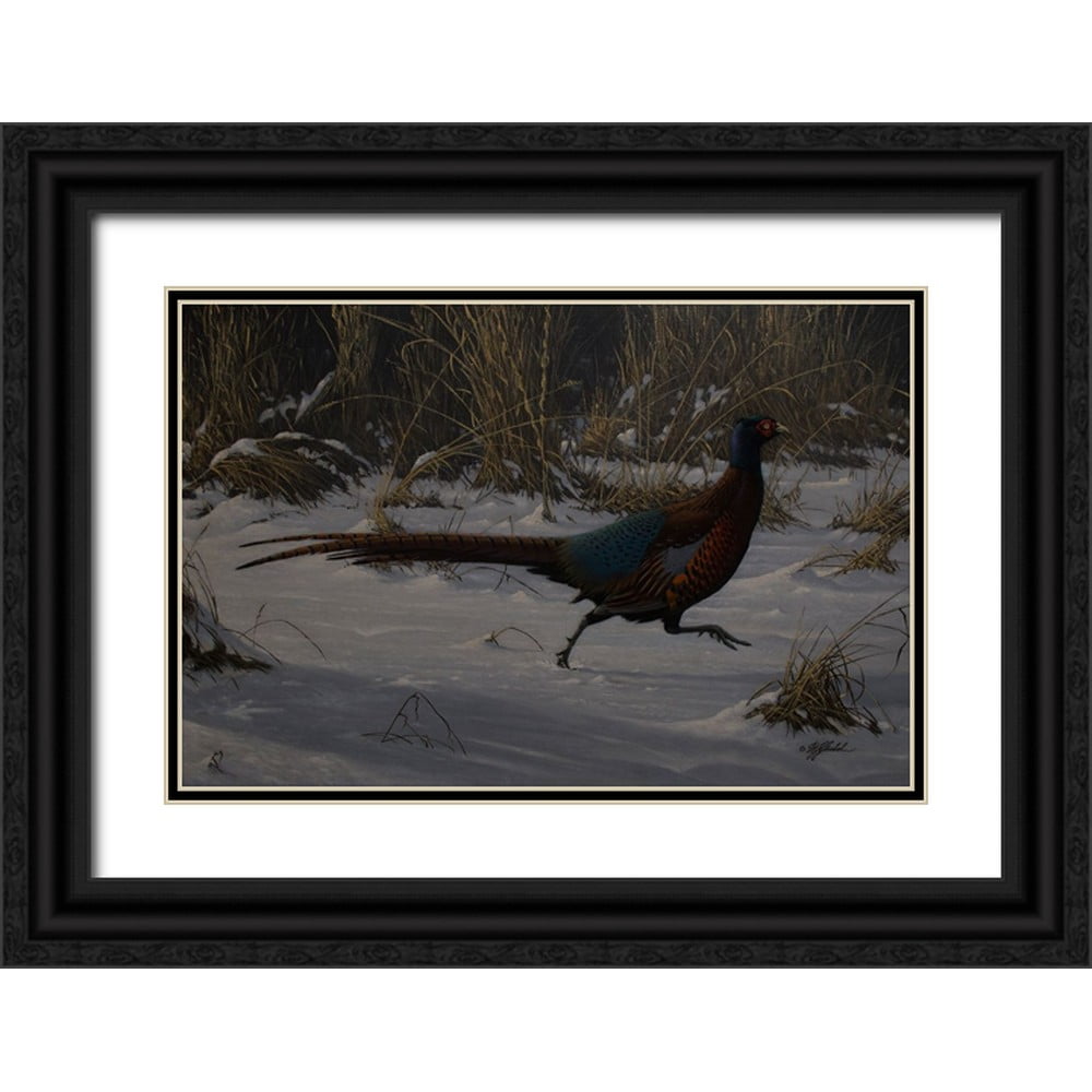 Goebel, Wilhelm 14x11 Black Ornate Wood Framed with Double Matting ...