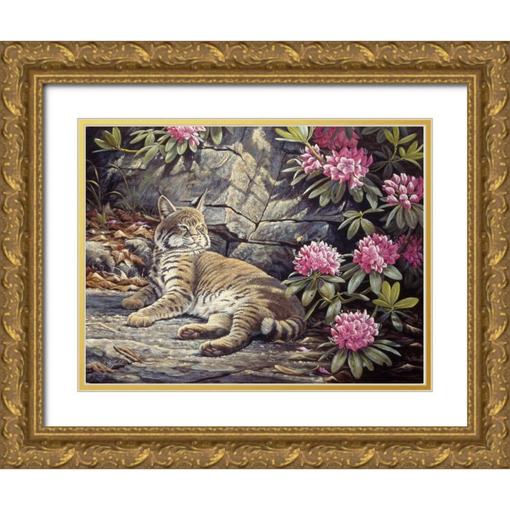 Goebel, Wilhelm 14x12 Gold Ornate Wood Framed with Double Matting ...
