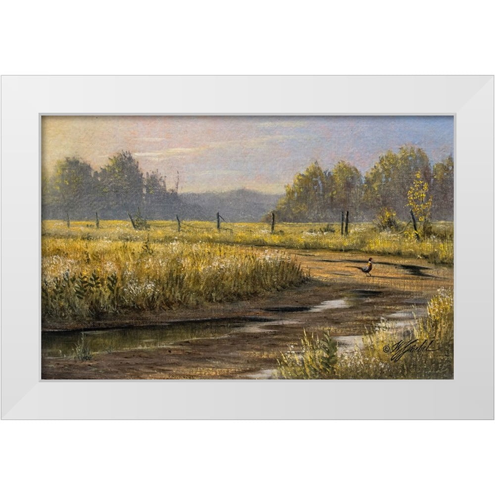 Goebel, Wilhelm 18x13 White Modern Wood Framed Museum Art Print Titled ...