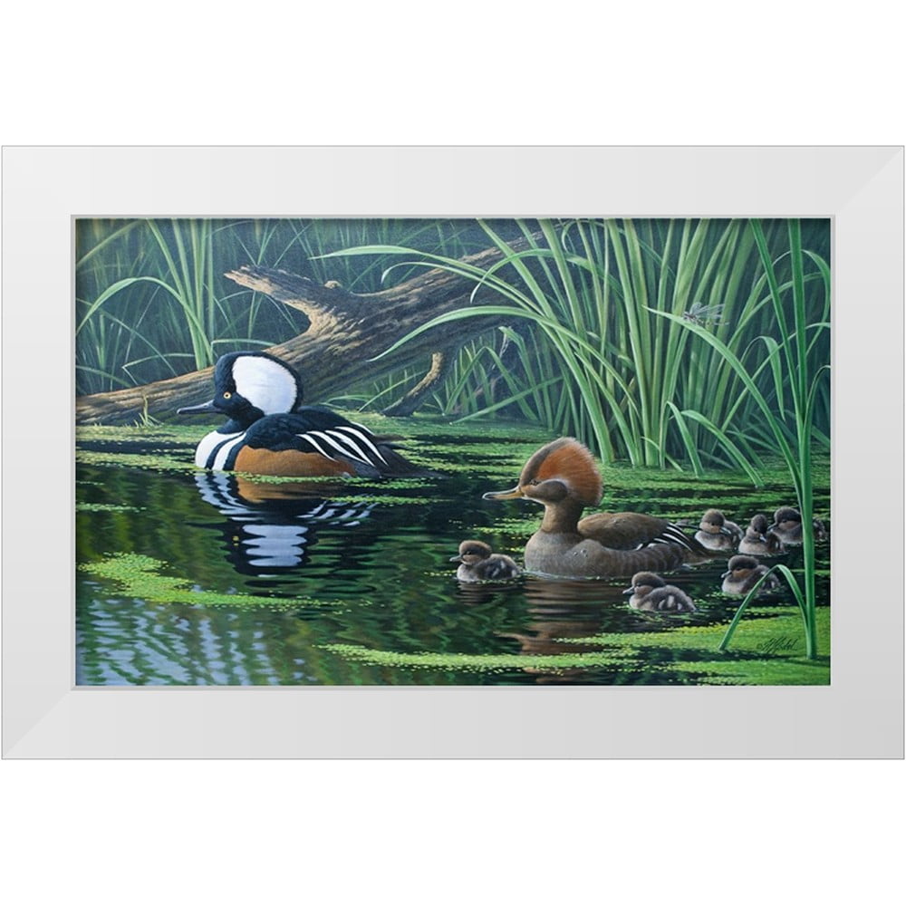 Goebel, Wilhelm 18x13 White Modern Wood Framed Museum Art Print Titled ...