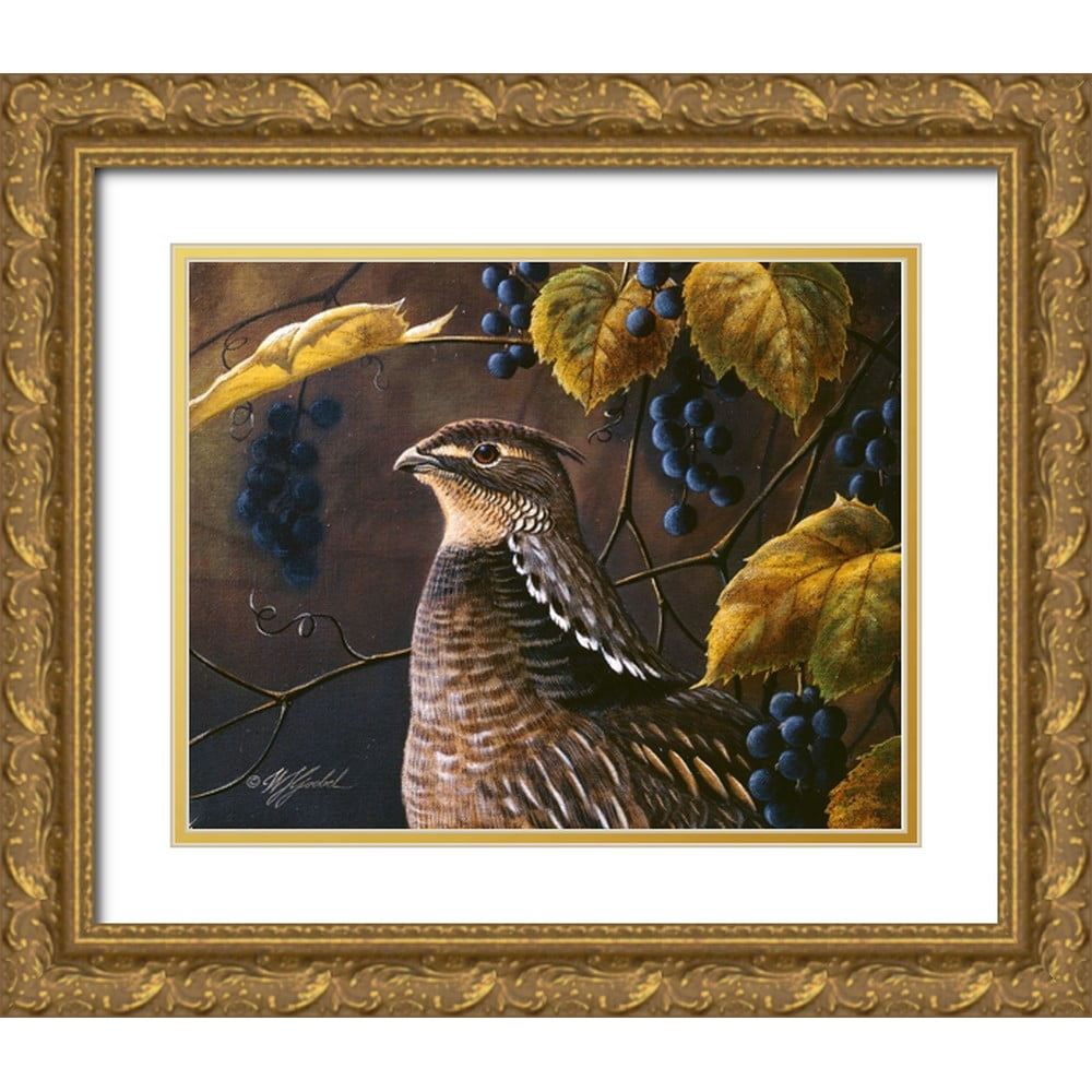 Goebel, Wilhelm 18x15 Gold Ornate Wood Framed with Double Matting ...