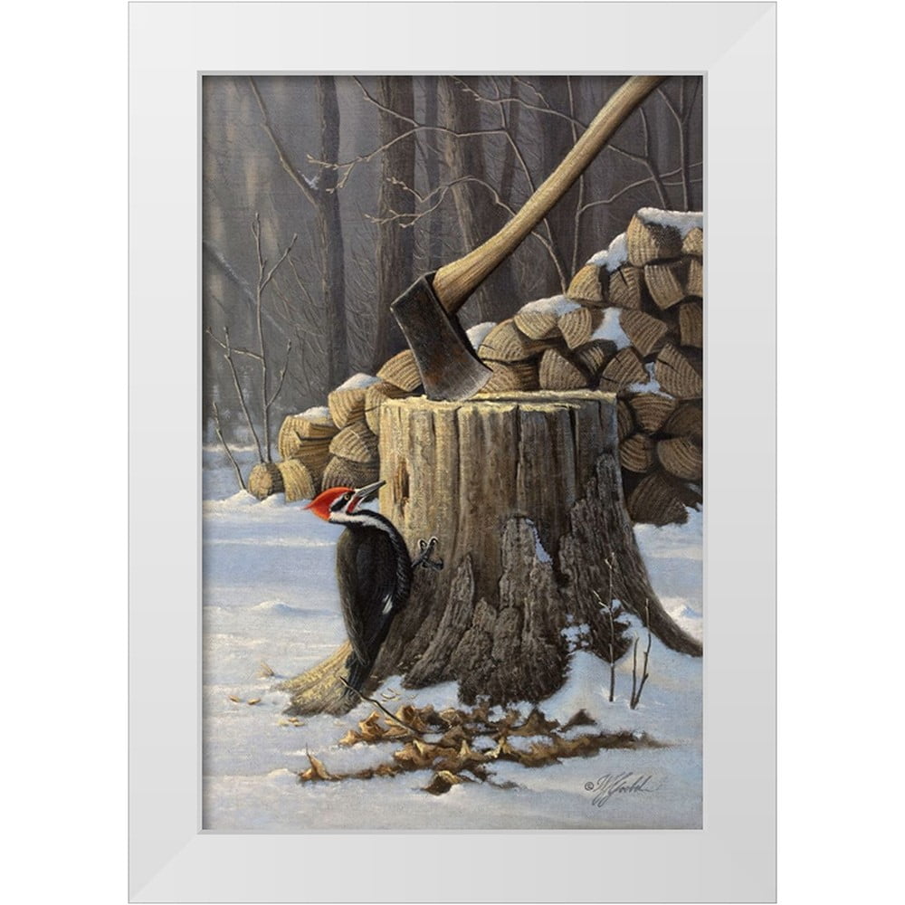 Goebel, Wilhelm 23x32 White Modern Wood Framed Museum Art Print Titled ...