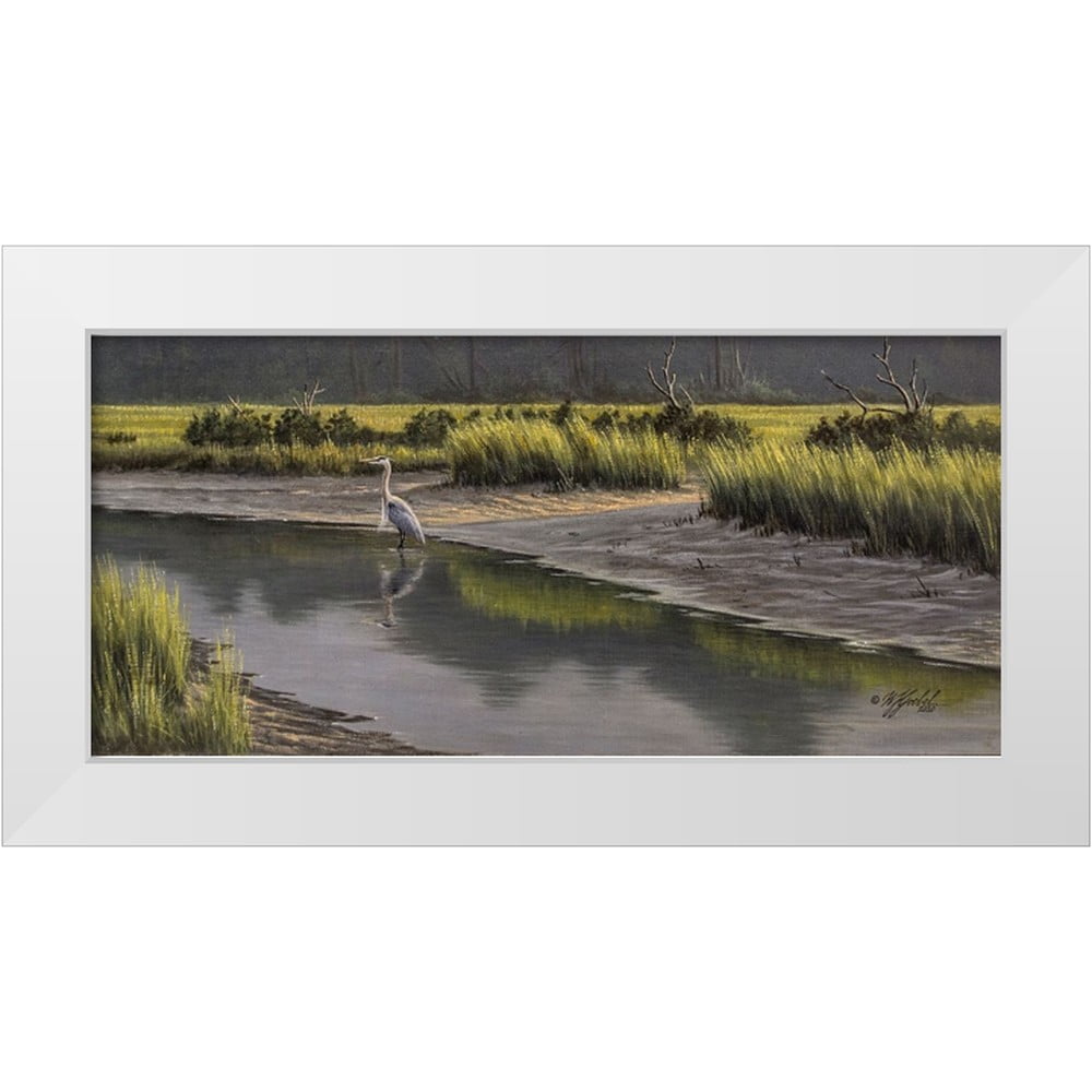 Goebel, Wilhelm 24x13 White Modern Wood Framed Museum Art Print Titled ...