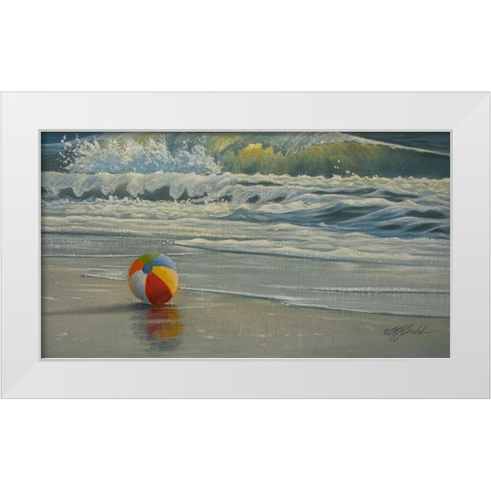 Goebel, Wilhelm 24x15 White Modern Wood Framed Museum Art Print Titled ...