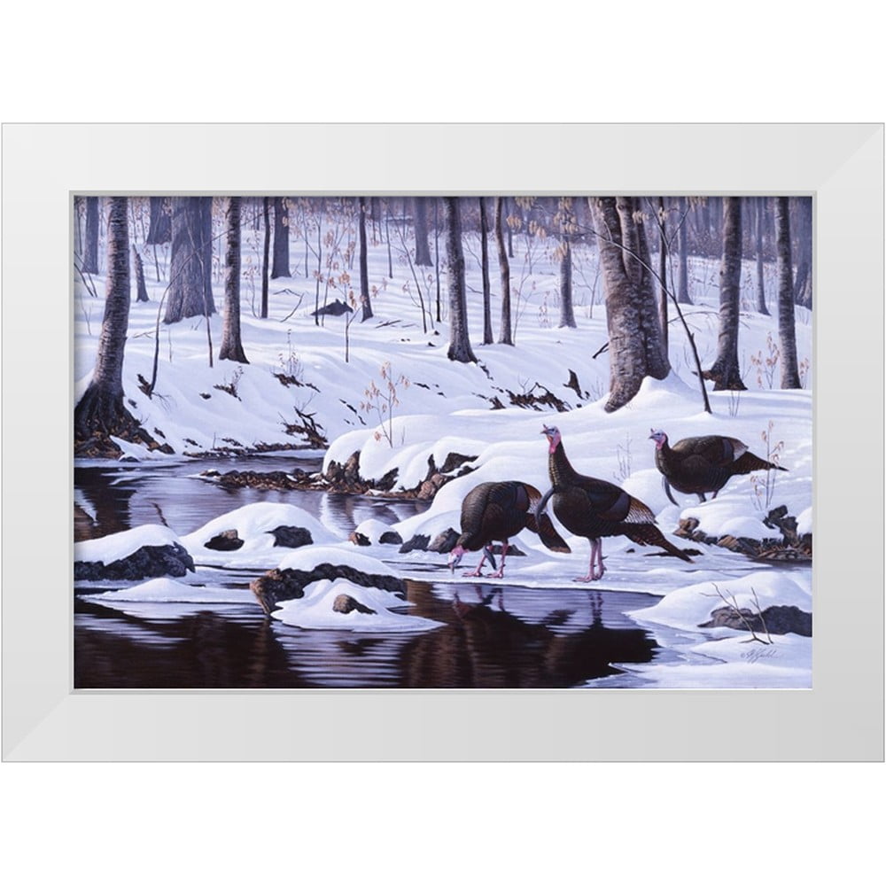 Goebel, Wilhelm 24x17 White Modern Wood Framed Museum Art Print Titled ...