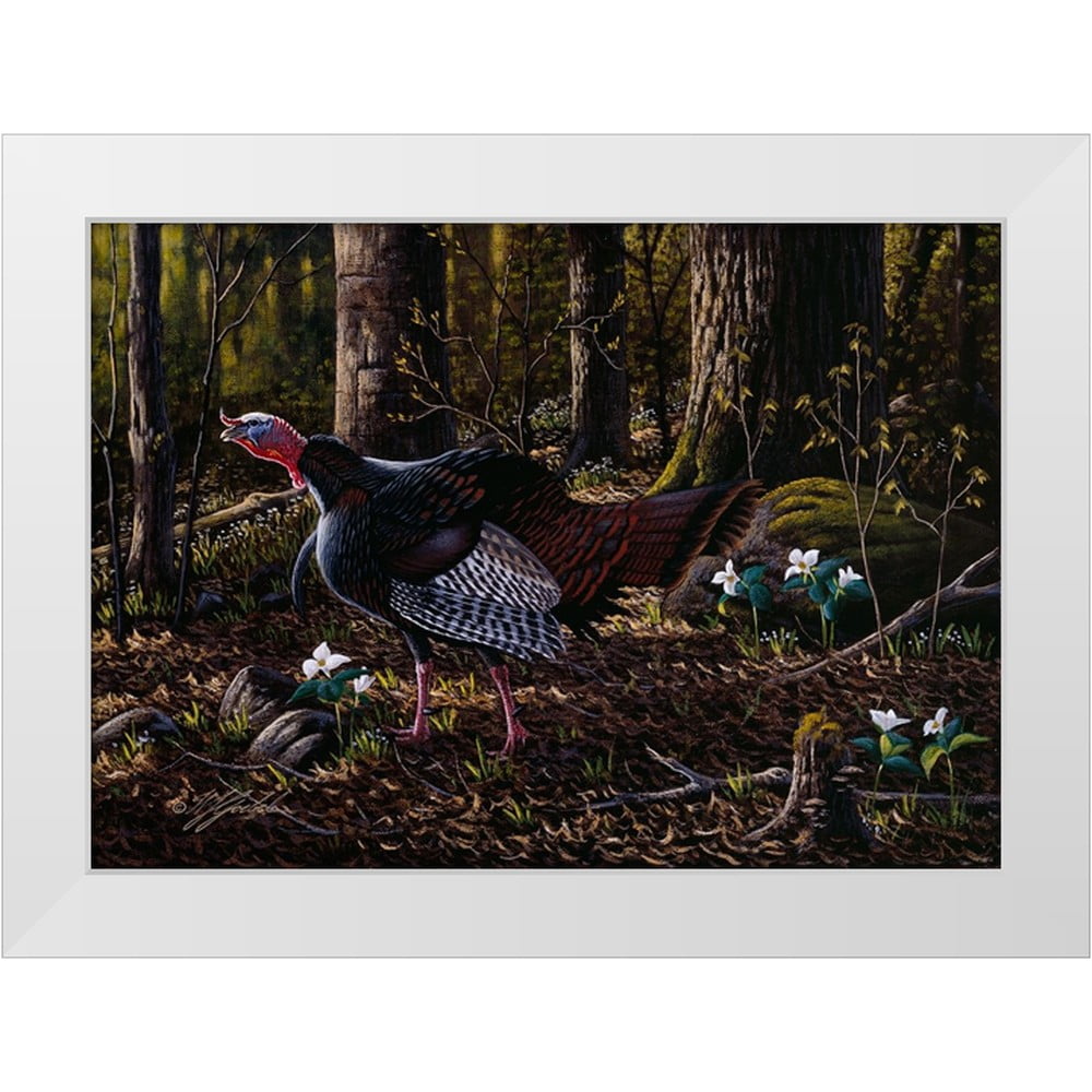 Goebel, Wilhelm 24x18 White Modern Wood Framed Museum Art Print Titled ...