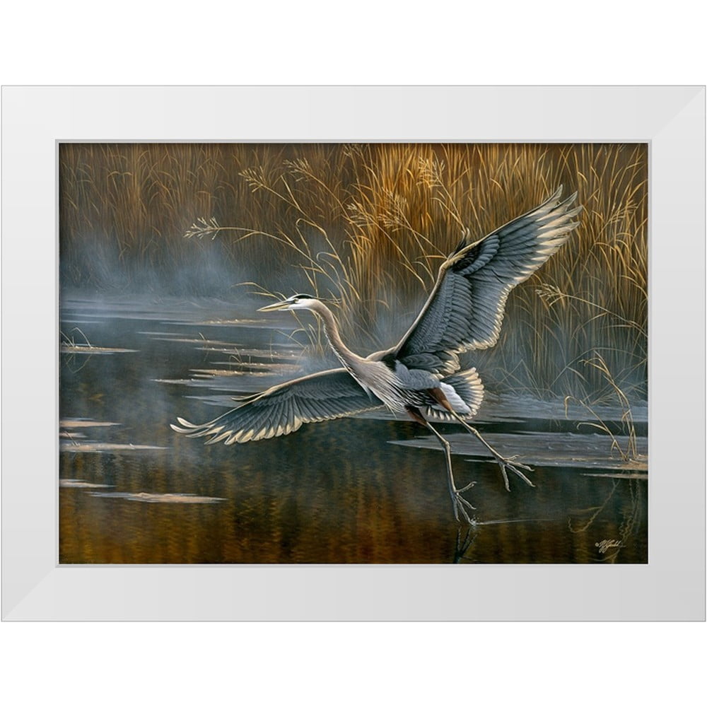 Goebel, Wilhelm 24x18 White Modern Wood Framed Museum Art Print Titled ...
