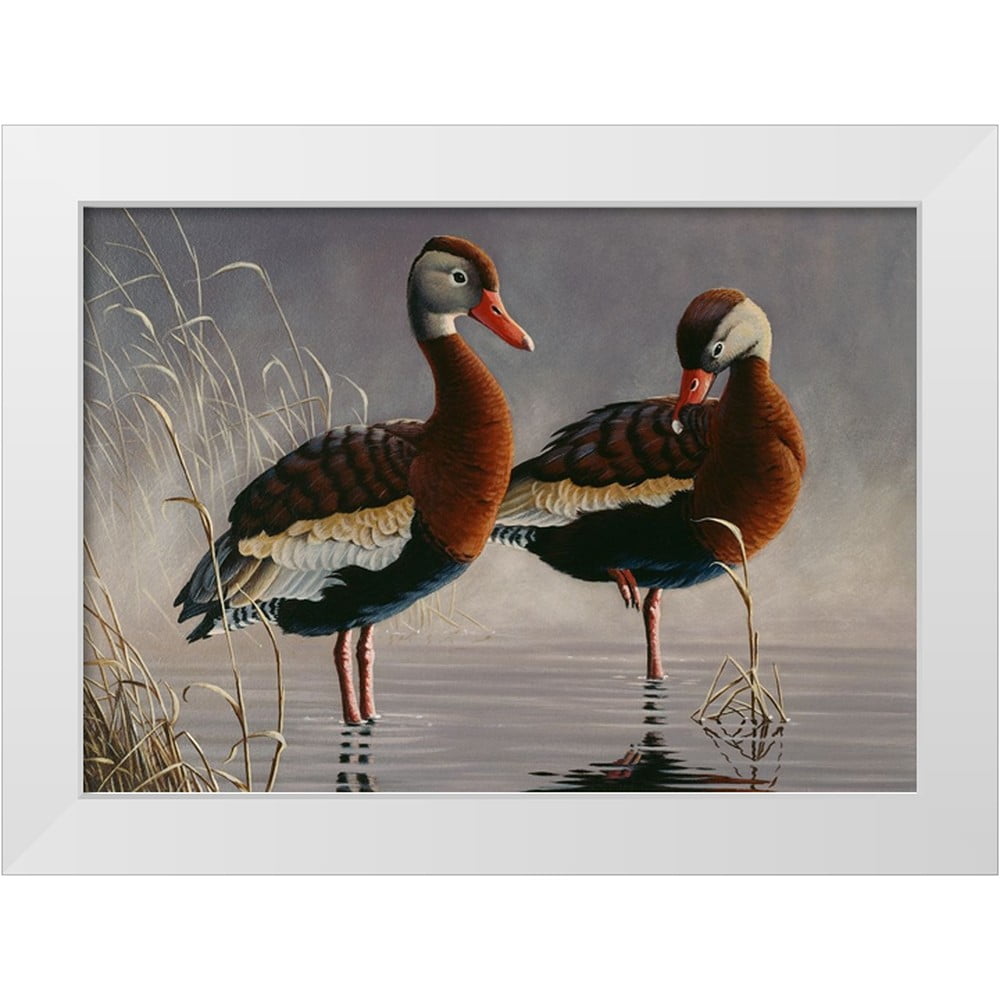 Goebel, Wilhelm 32x24 White Modern Wood Framed Museum Art Print Titled ...