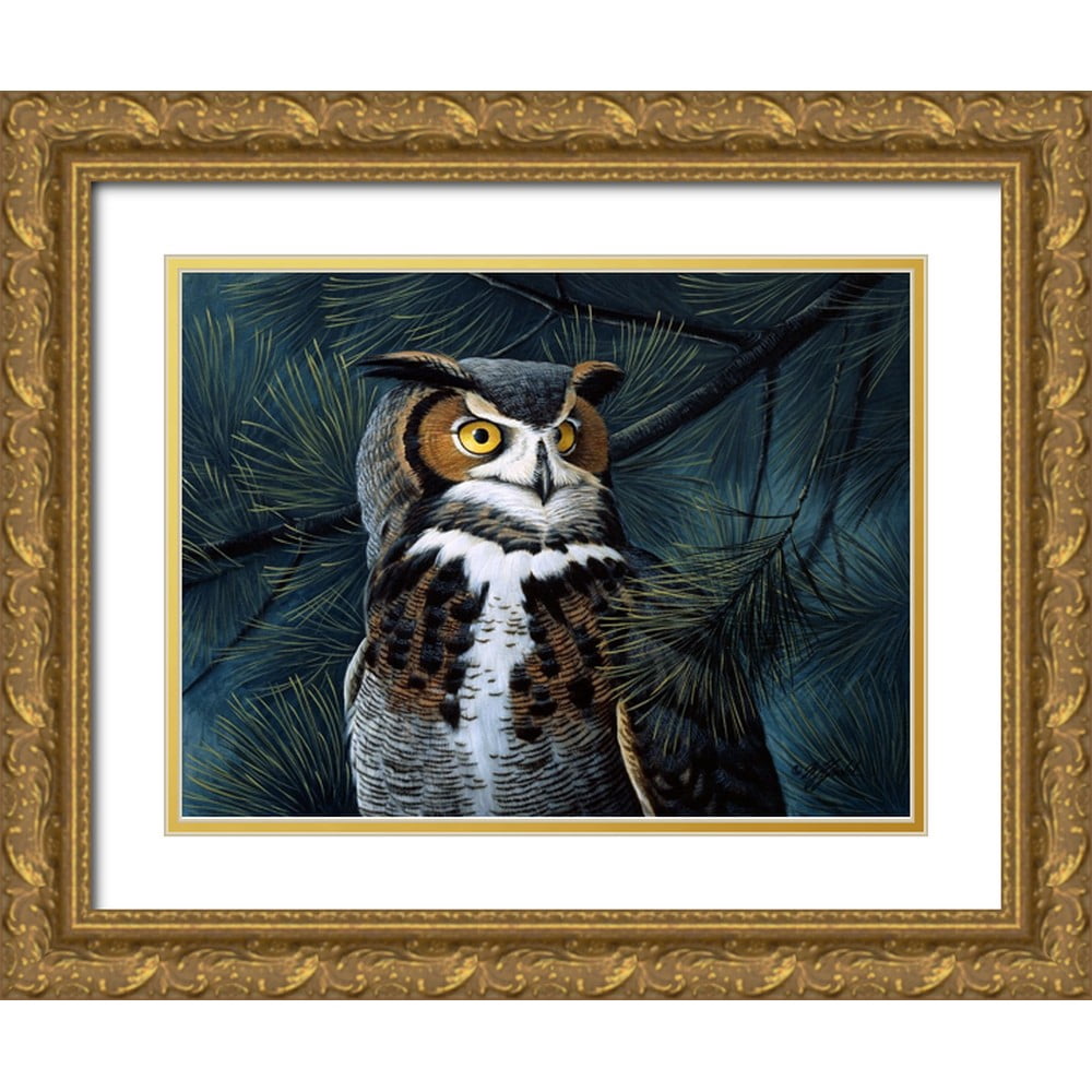 Goebel, Wilhelm 32x25 Gold Ornate Wood Framed with Double Matting ...