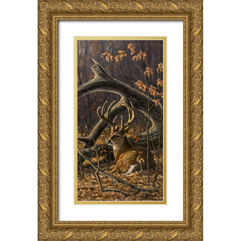 Goebel, Wilhelm 9x14 Gold Ornate Wood Framed with Double Matting Museum ...