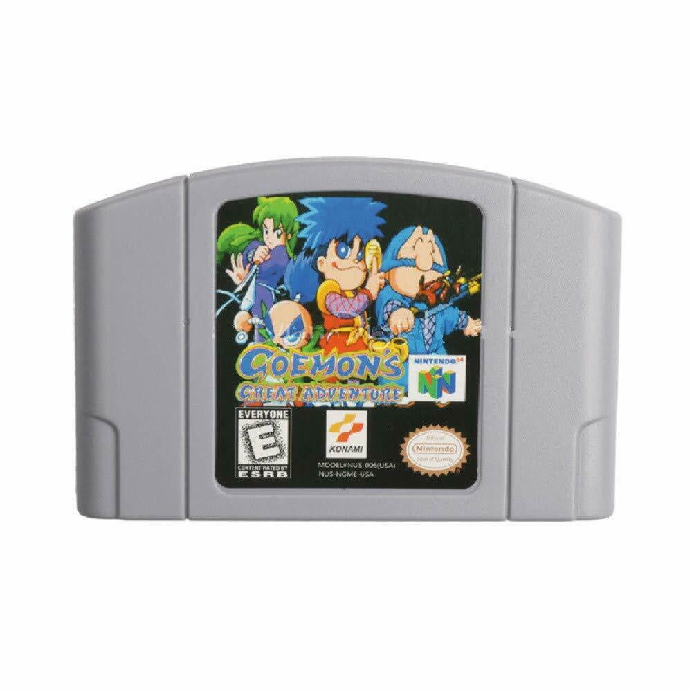 Goemon's Great Adventure Video Games Cartridge Card for N 64 Us Version ...