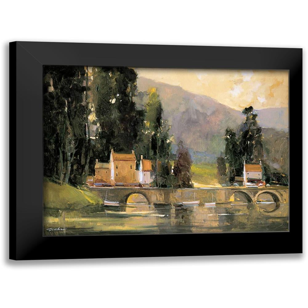 Goerschner, Ted 14x12 Black Modern Framed Museum Art Print Titled ...