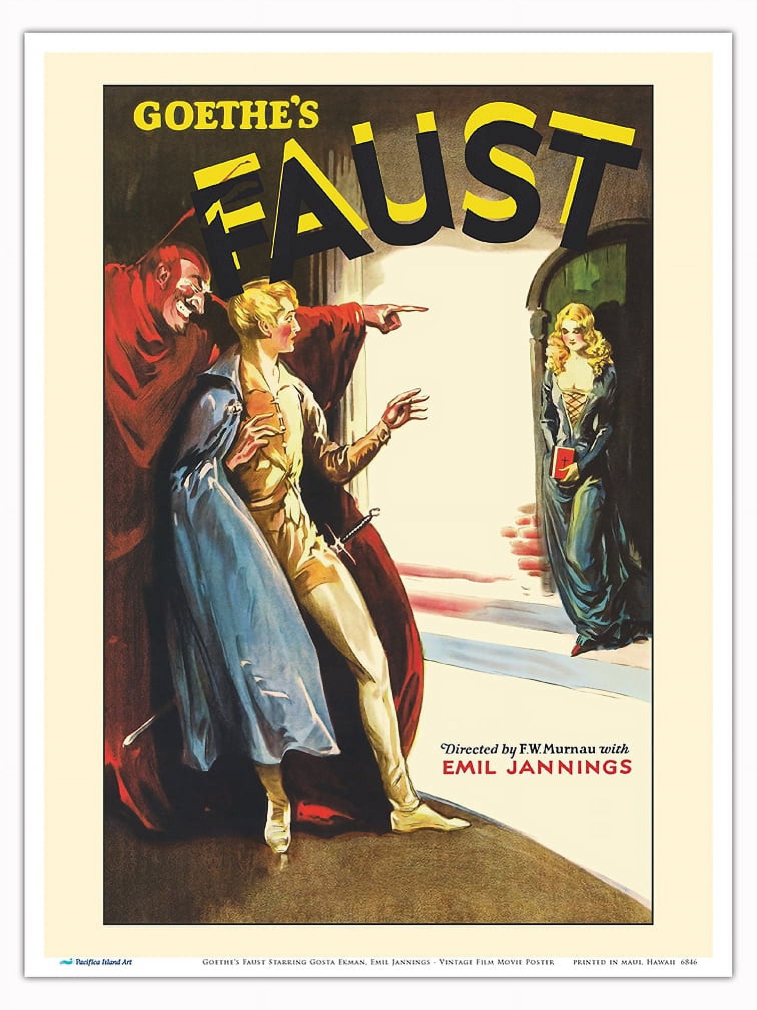 Goethe’s Faust - Starring Gosta Ekman, Emil Jannings - Vintage Film ...