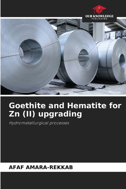 Goethite and Hematite for Zn (II) upgrading, (Paperback) - Walmart.com