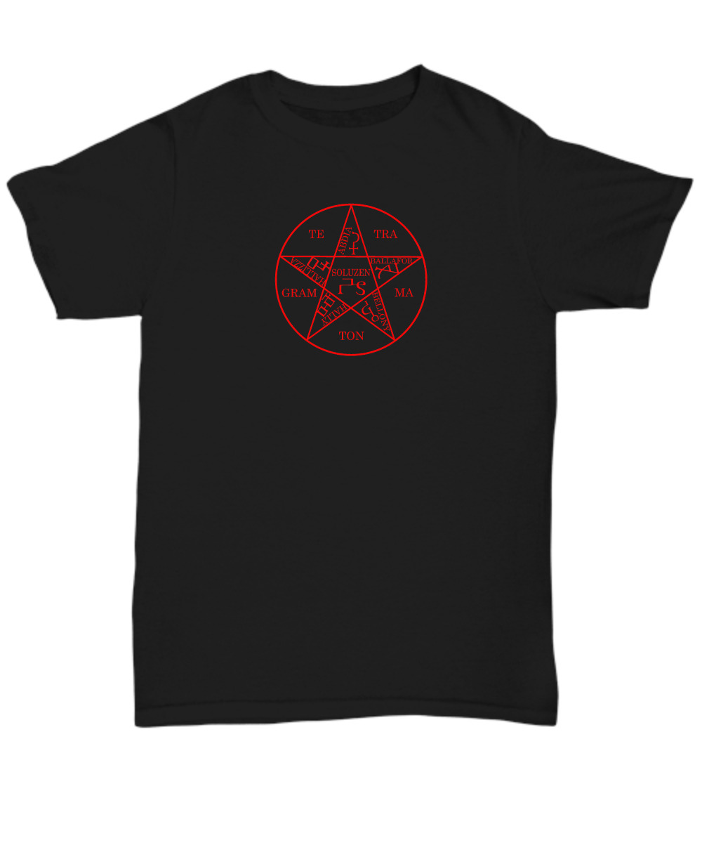 Goetia Pentagram of Solomon Pentacle Tetragrammaton talisman occult ...