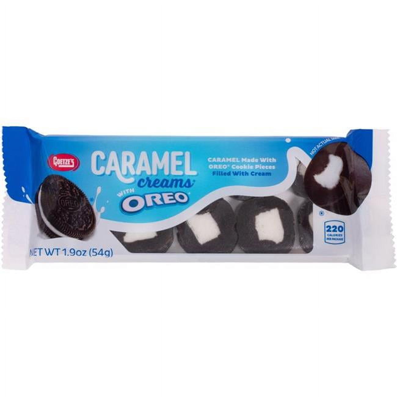 Goetze 6019096 1.9 oz Candy Caramel Creams Oreo, Pack of 20 - Walmart.com