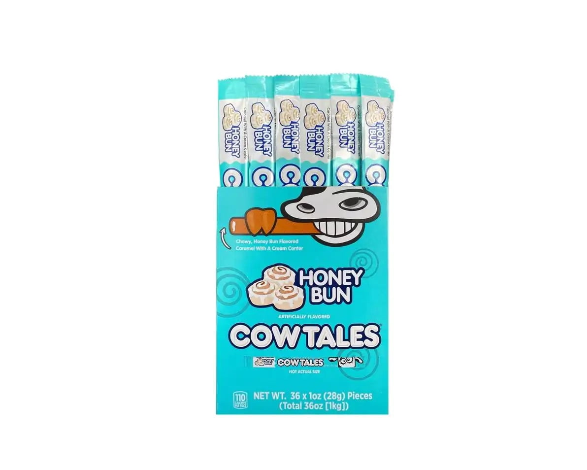 Goetze's, Candy Cow Tales Honey Bun, 1 Ounce, 36 Count Display Box ...