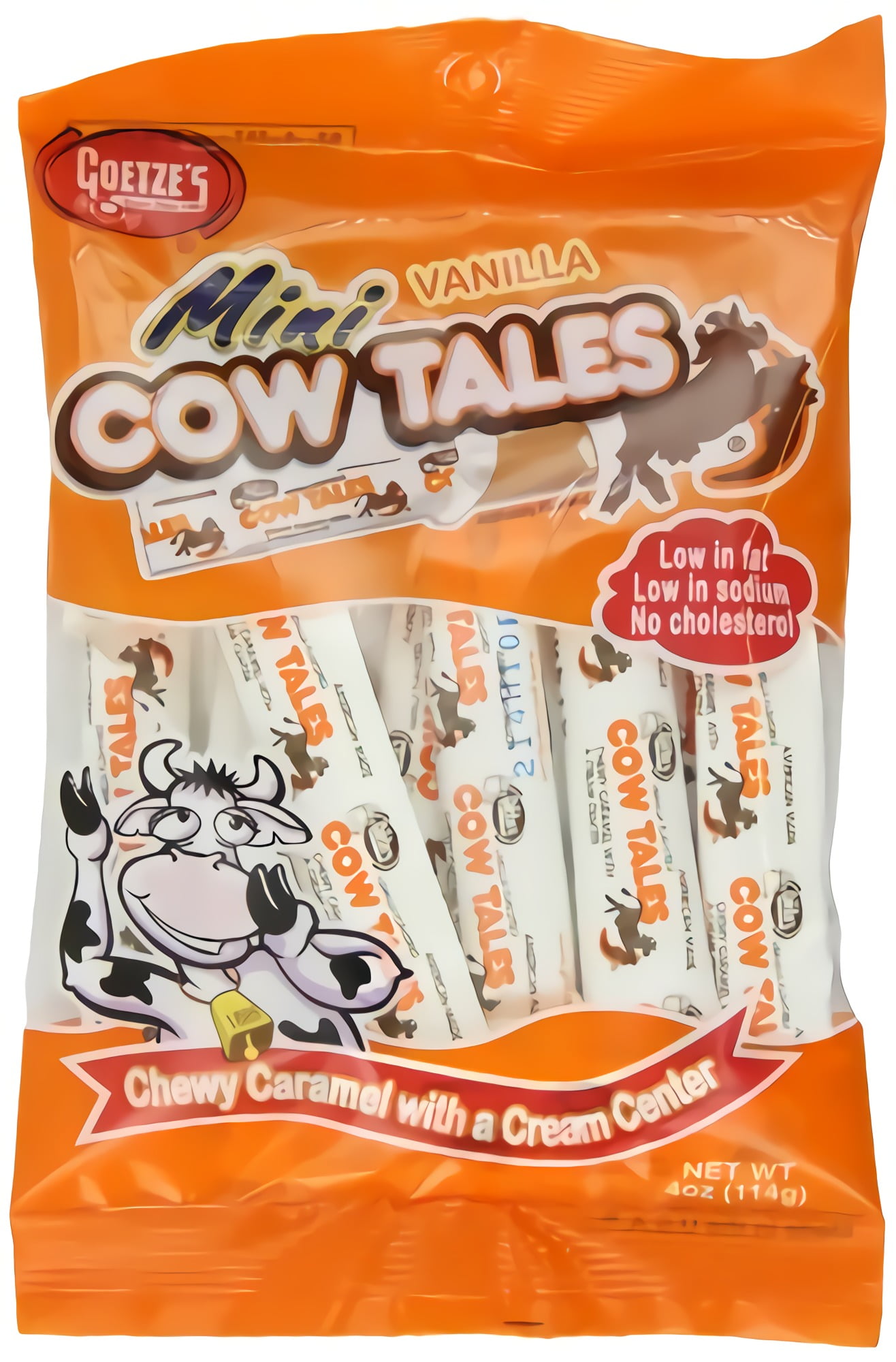Goetze's Mini Cow Tales, 4 Ounce (Pack of 12) - Walmart.com