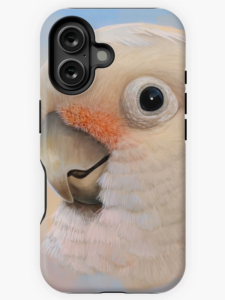 Goffin Tanimbar Cockatoo Case iPhone 11 12 13 14 15 16 Pro Max Exotic ...