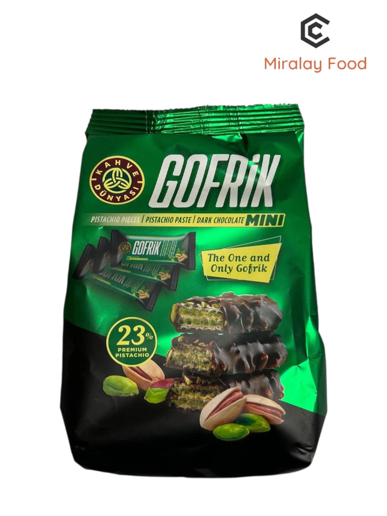 Gofrik Mini Dark Chocolate Wafer Bars 4.40oz - Walmart.com