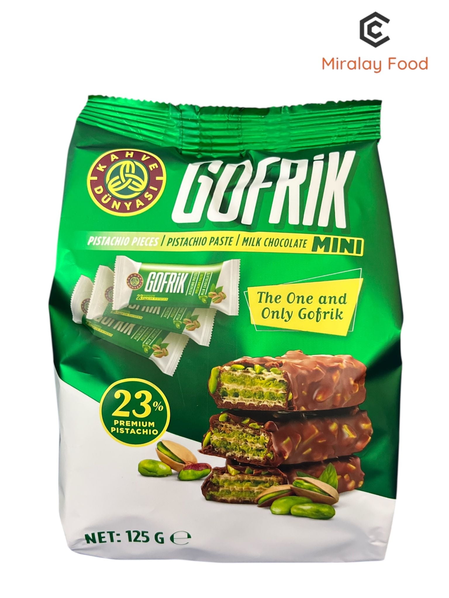 Gofrik Mini Milk Chocolate Wafer Bars 4.40oz - Walmart.com