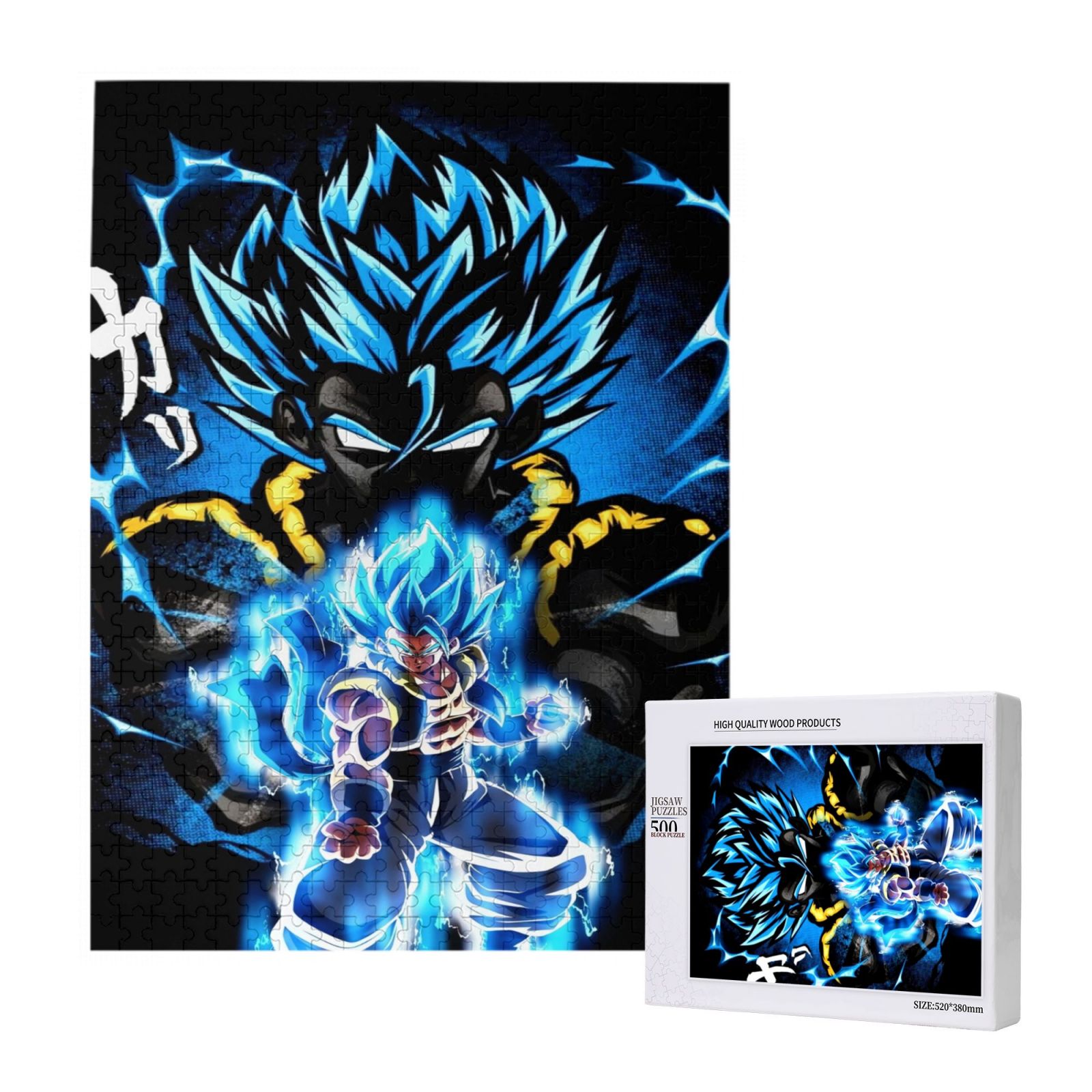 Gogeta 1000 Piece Jigsaw Puzzle for Kids Adults, Colorful Poster ...