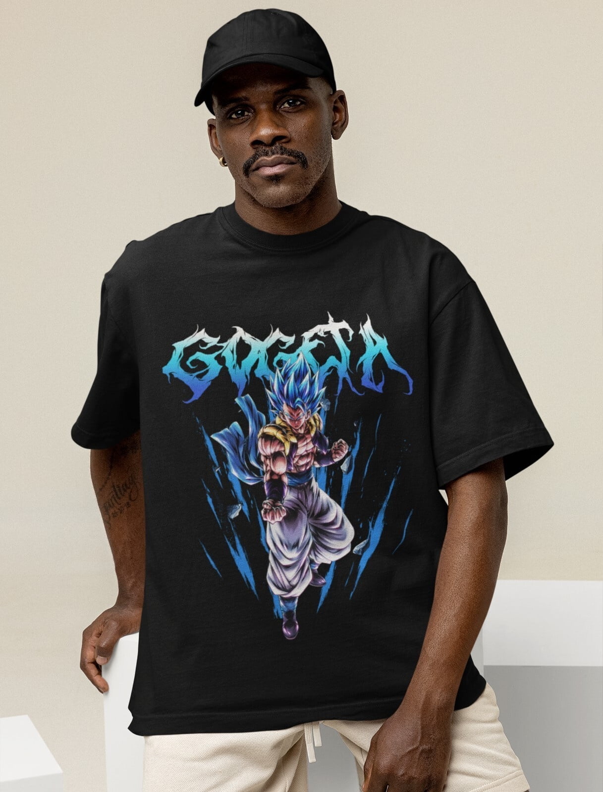 Gogeta Shirt Dragon Ball Z Shirt Son Goku Gohan Goten Vegeta shirt ...