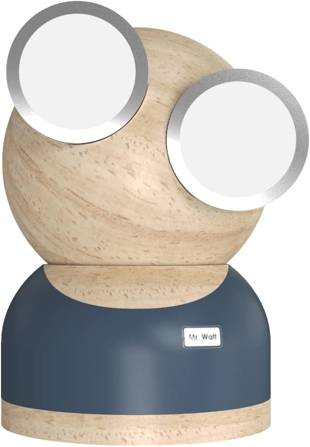 GoggleLamp Mr Watt wood - Grey - Walmart.com