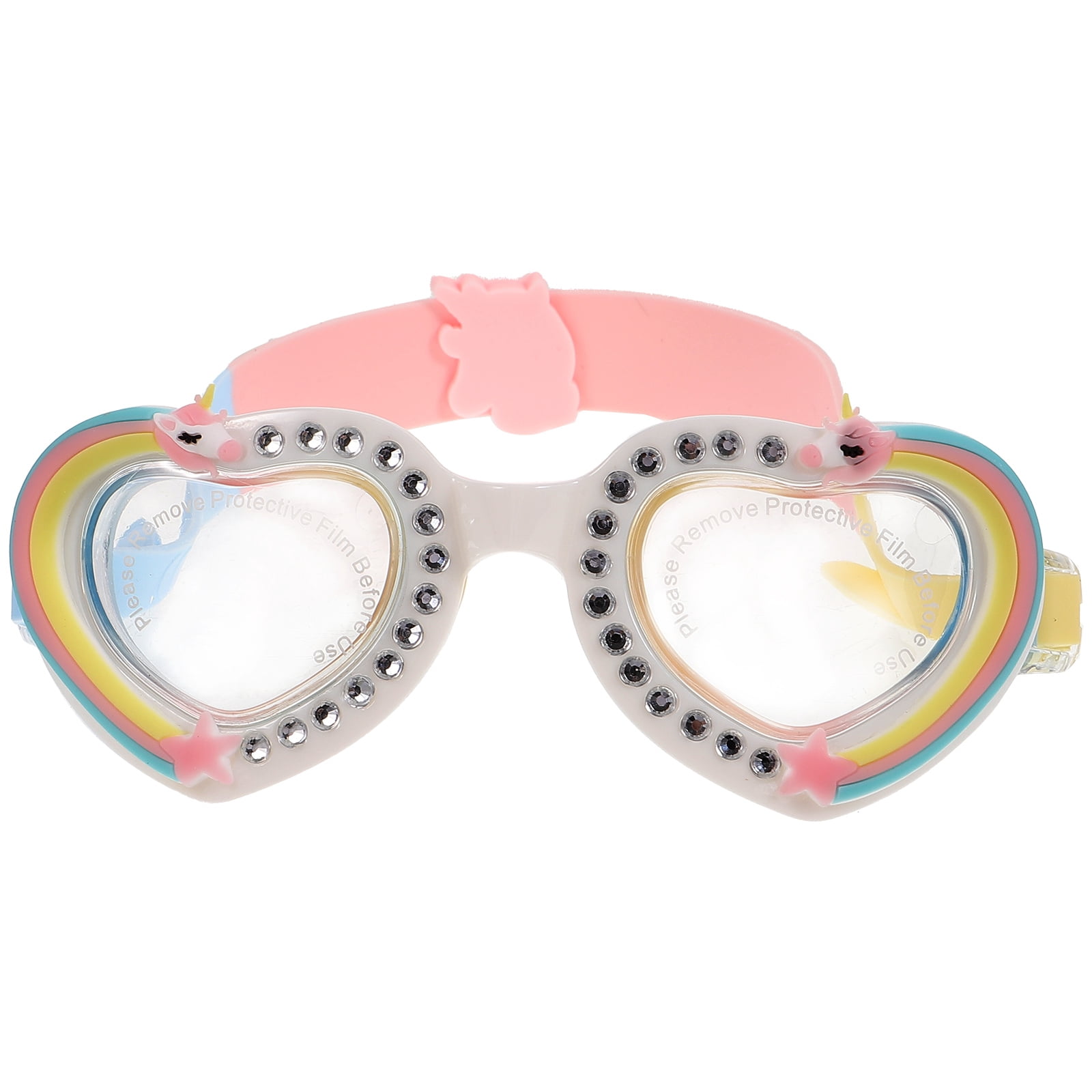 TOYMYTOY Kid Swim Eyewear Adjustable Curved Frame Skin Friendly ...