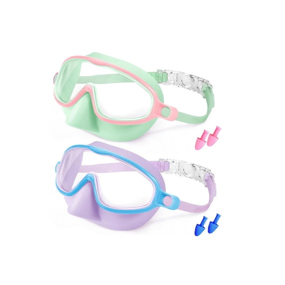 Goggles Kids, HD Anti-Fog UV Protection, No Leaks,Wide View, Easy Snap ...