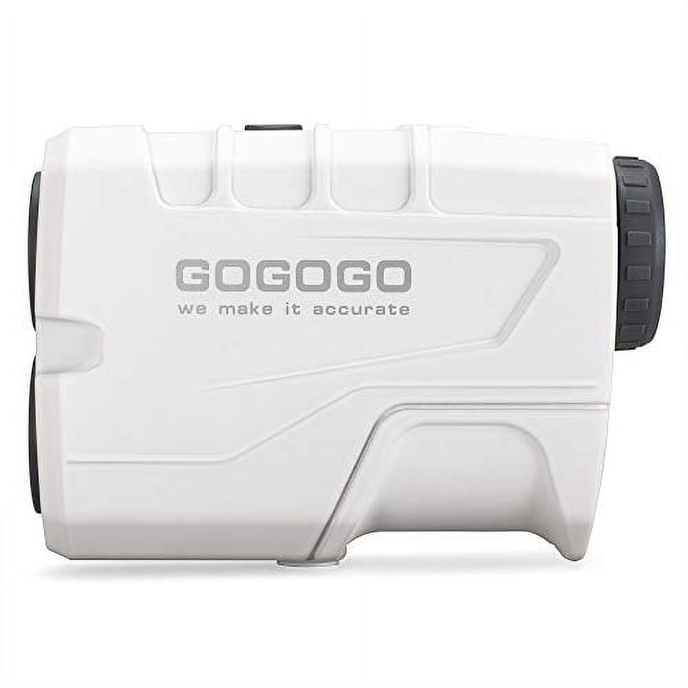 Gogogo Sport Vpro GS19W Golf Rangefinder, 900 Yards, 6X Magnification, Rechargeable, with Magnet ...