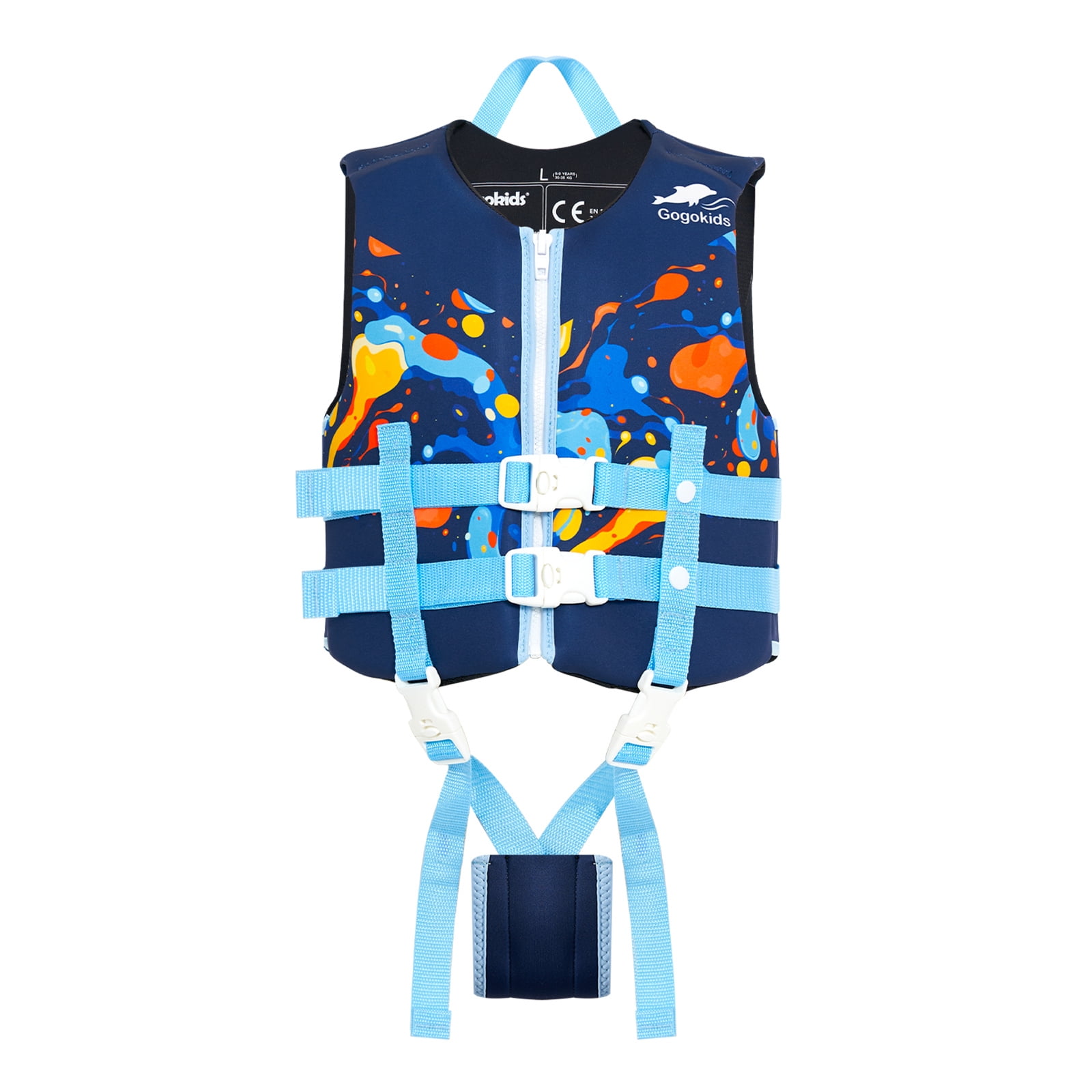Gogokids Kids Swim Vest, Buoyancy Life Jacket, Neoprene Floating Vest ...