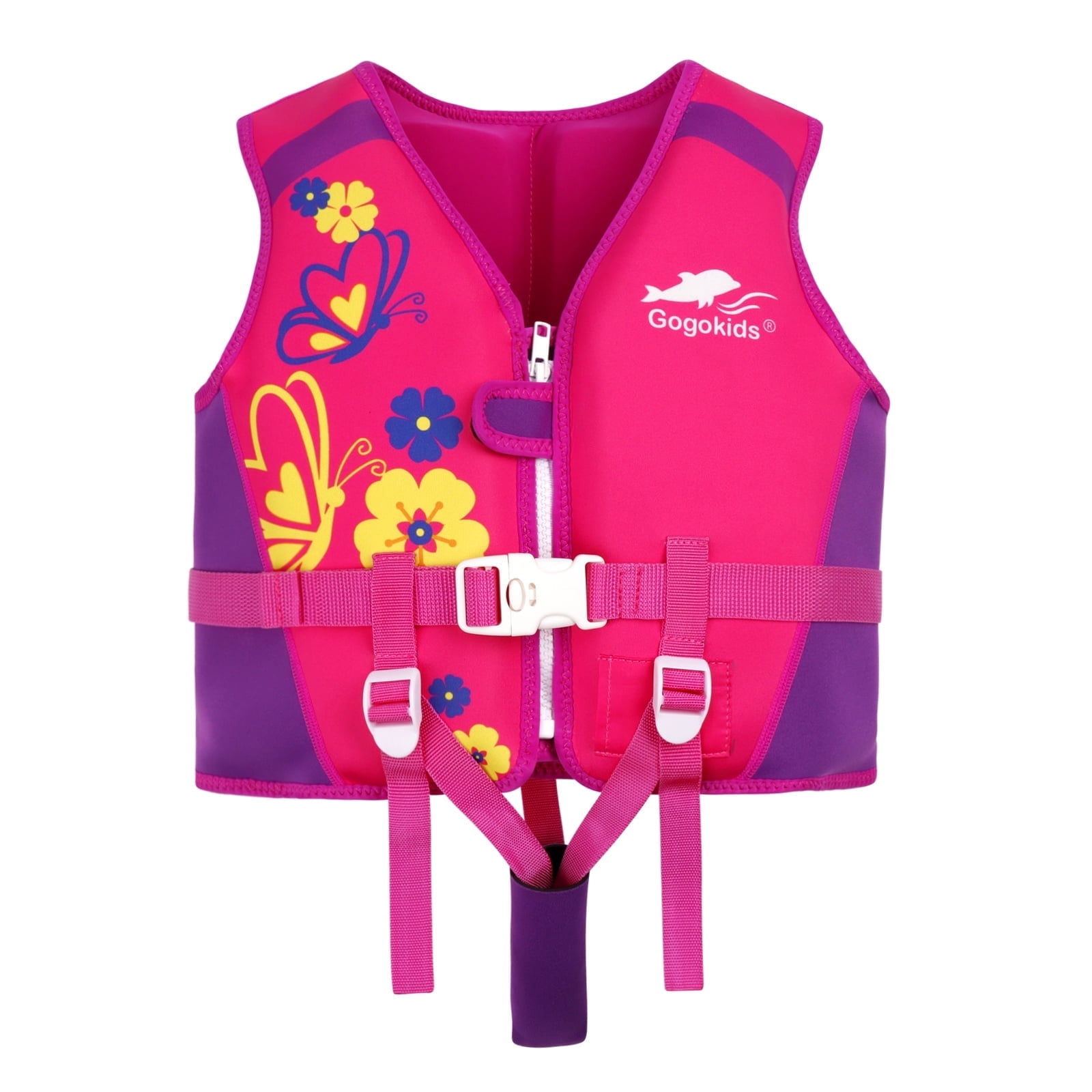 Gogokids Kids Swim Vest Float Life Jacket Boys Girls Swimming Buoyancy ...