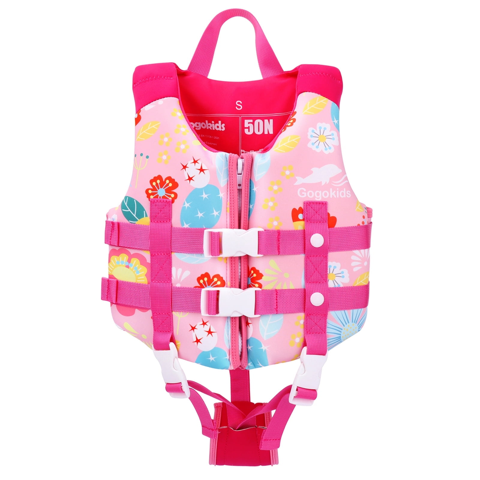 Gogokids Kids Swim Vest, Life Jacket Flotation Aid, Adjustable Strap ...