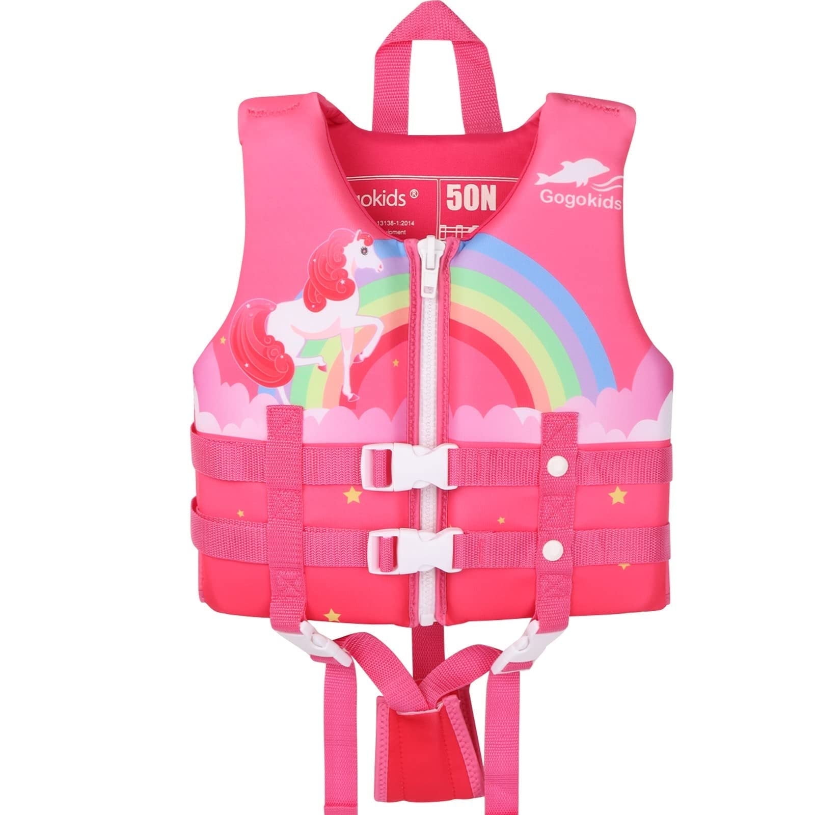 Gogokids Kids Life Vest, Swim Toddler Buoyancy Safety Jacket, Ages 2-9 ...
