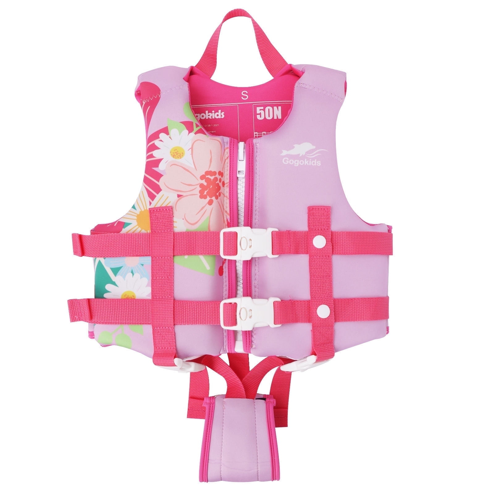 Gogokids Swim Training Vest Life Jacket- Toddler Buoyancy Aid & Learn ...