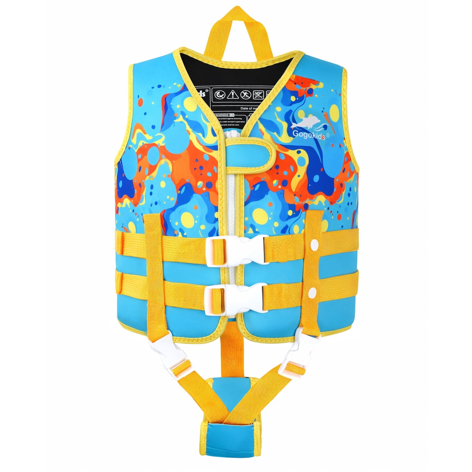 Gogokids Kids Swim Vest Life Jacket,Toddler Float Swimsuit Buoyancy ...