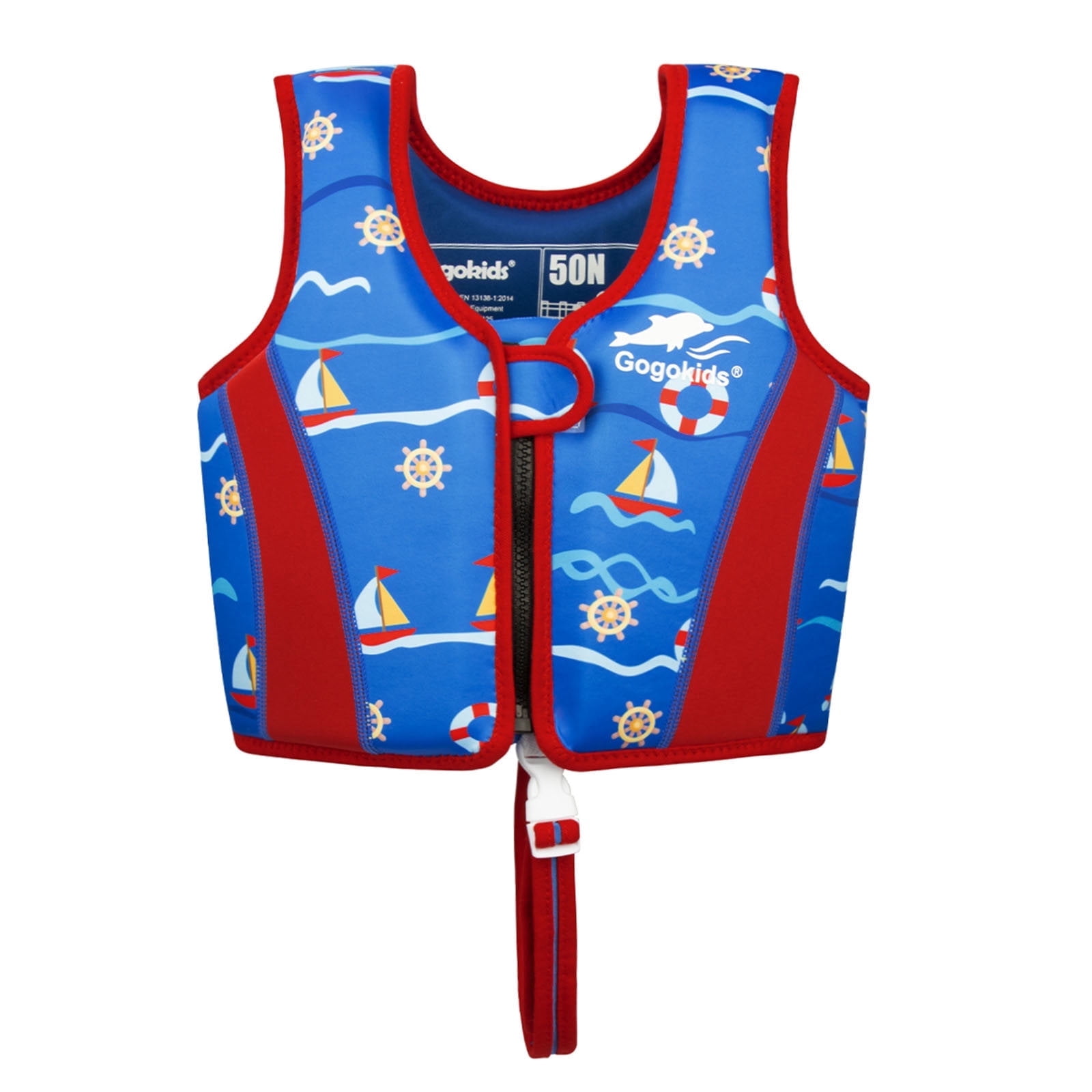 Gogokids Toddler Swim Vest: Neoprene Floaties, Flotation Pool Training ...