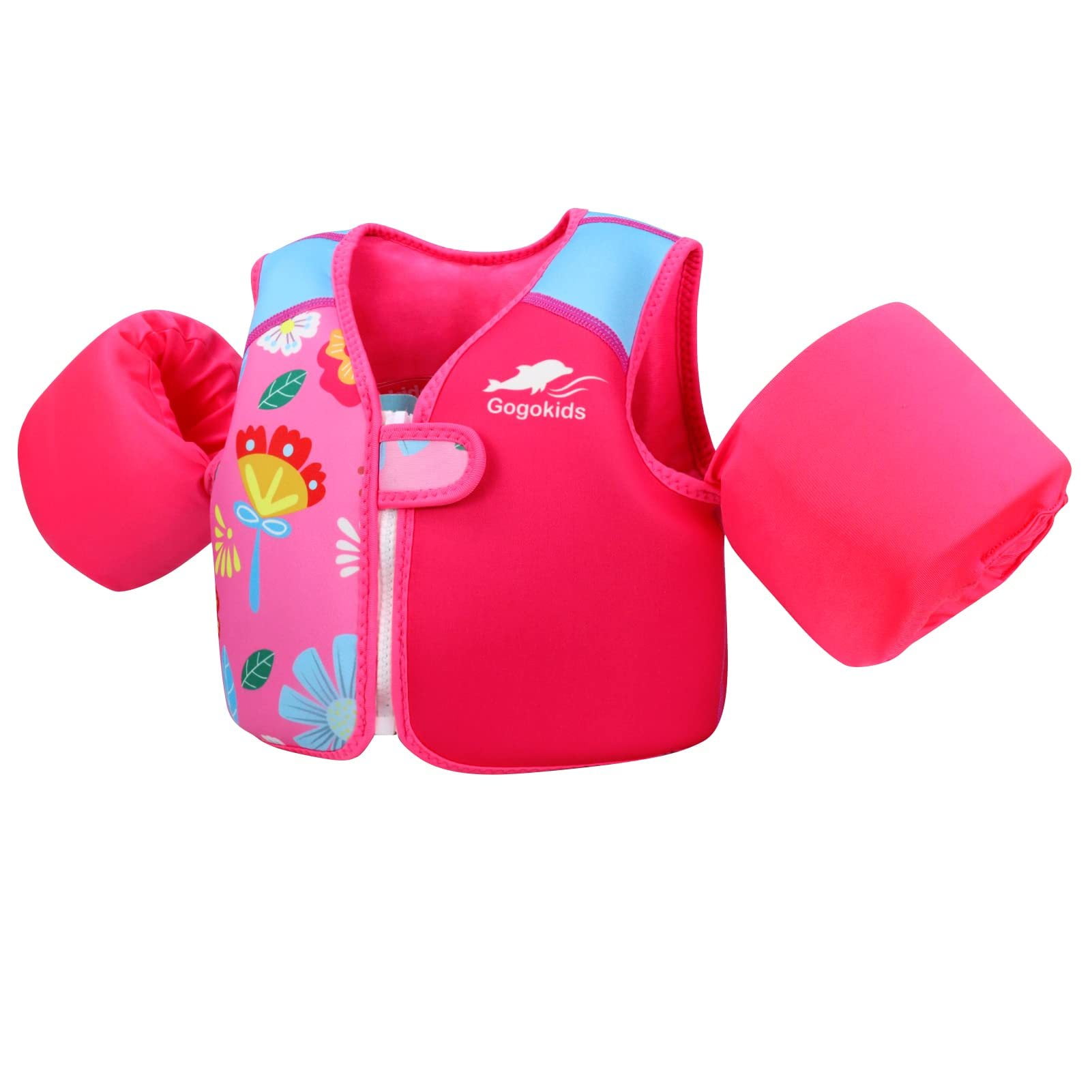 Gogokids Kids Swim Vest with Strong Buoyancy, Toddler Flotation Jackets ...