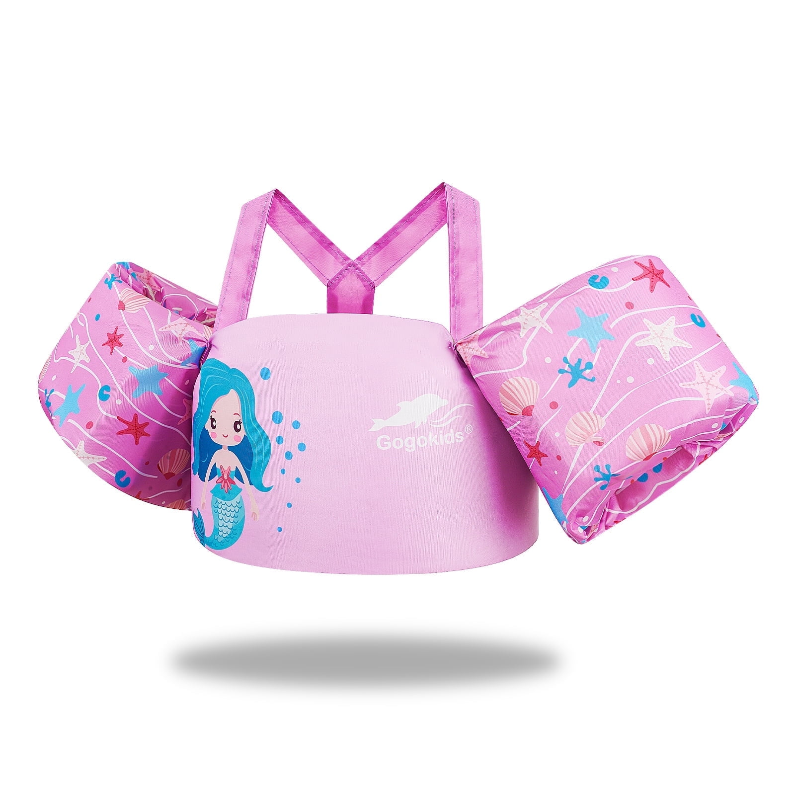 Gogokids Kids Swim Vest, Toddler Floaties with Arm Wings, Adjustable ...
