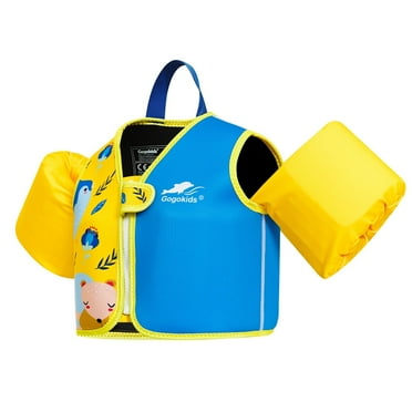Gogokids Life Jackets for Kids, Safety Swim Vest with Arm Floaties ...