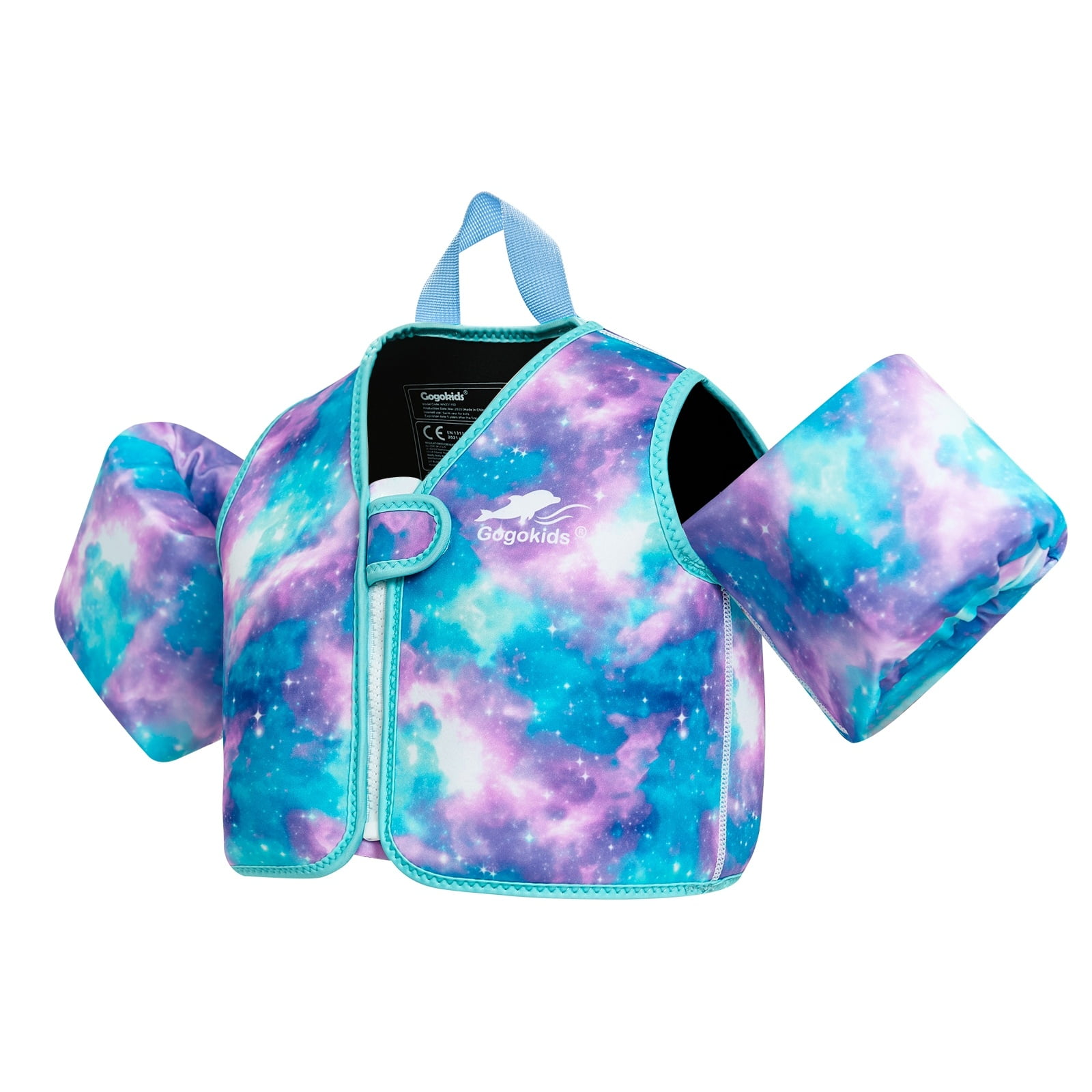 Gogokids Kids Swim Vest,Toddler Floaties Life Jacket Vest,Pool Training ...