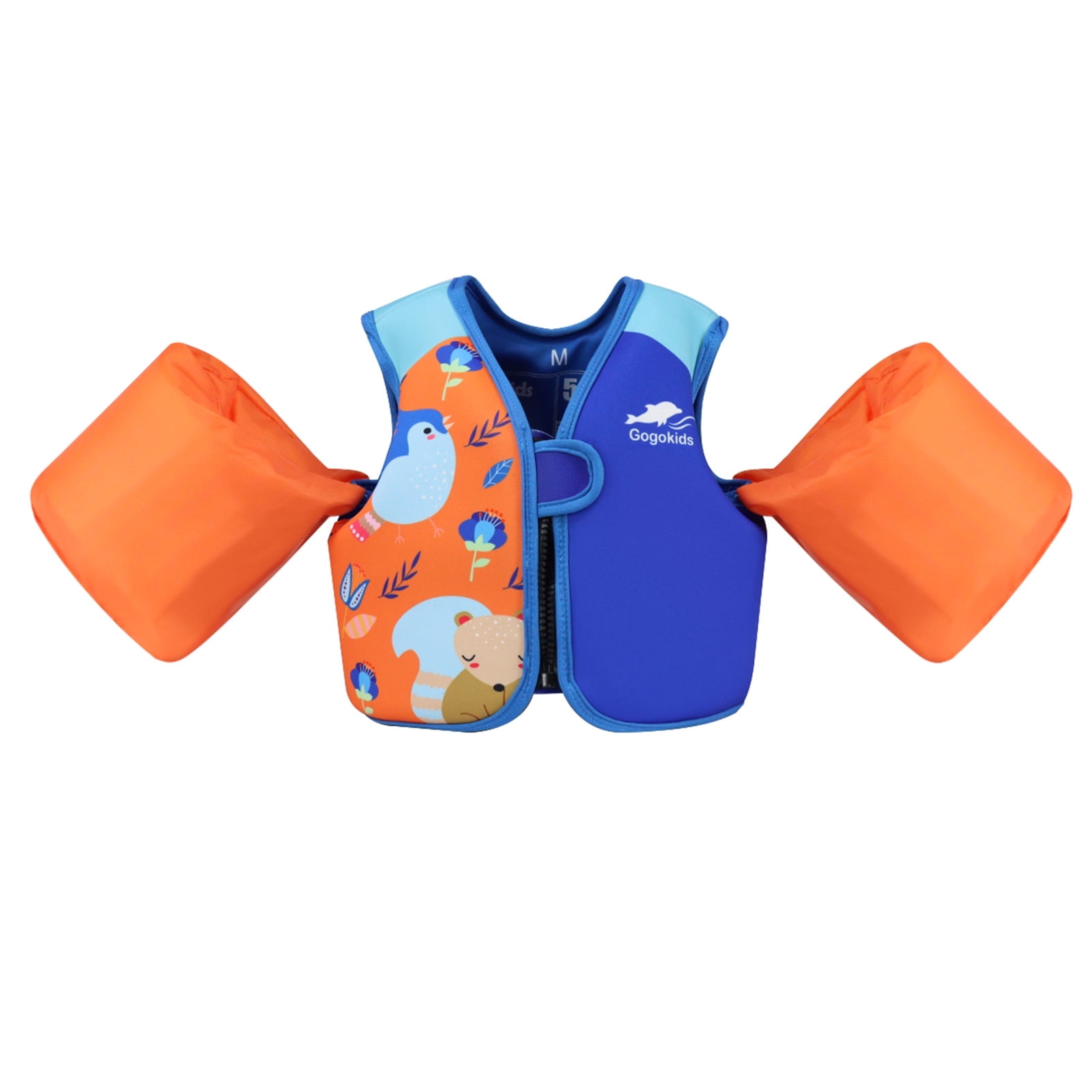 Gogokids Kids Swim Vest with Strong Buoyancy, Toddler Flotation Jackets ...