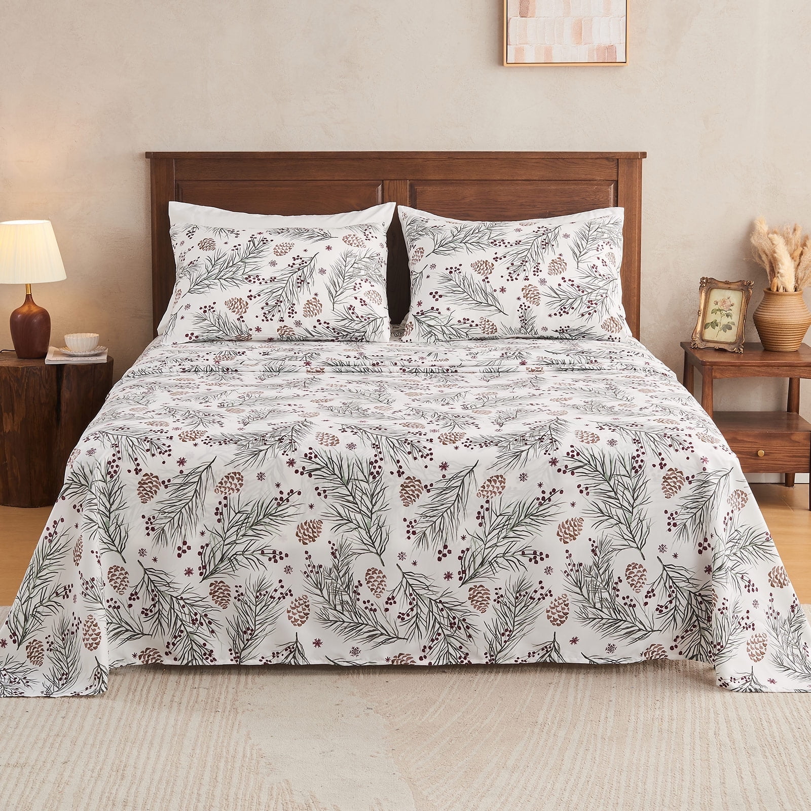 Gogreen 3PC Deep Pocket Twin Sheet Set Fit 14", Breathable Microfiber ...