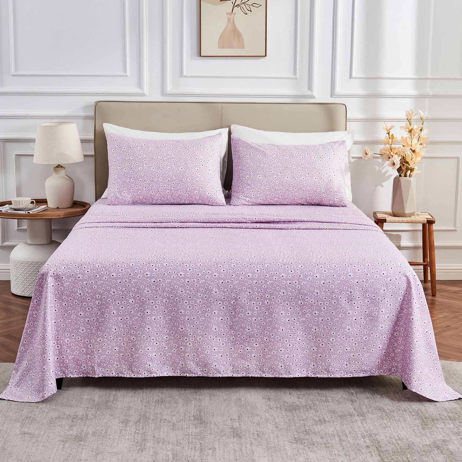 Gogreen 3PC Deep Pocket Twin XL Sheet Set Fit 16", Breathable ...